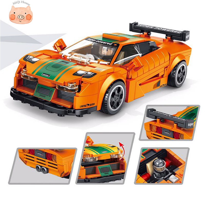 Super Racing Car Lamborghini Building Blocks Technology Series Speed ...