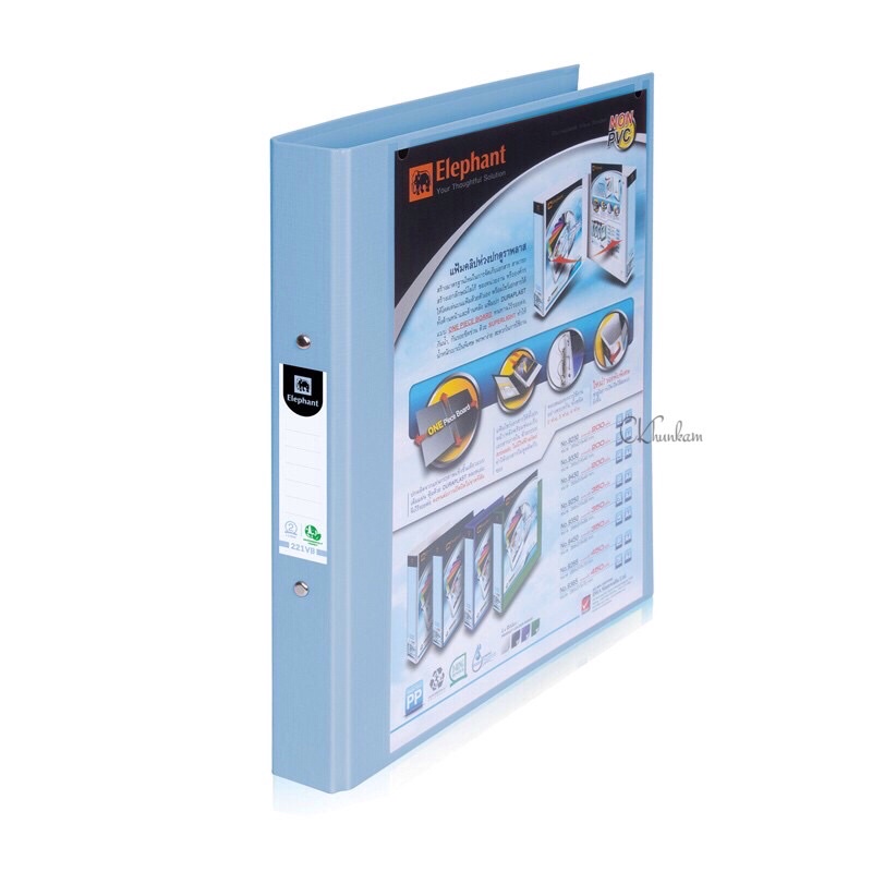 2 Rings Binder A4 Size [ELEPHANT Model 221vb] Pastel Color. | Shopee ...