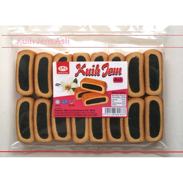 Kuih Jem Asli 200g (16 pieces) | Shopee Malaysia