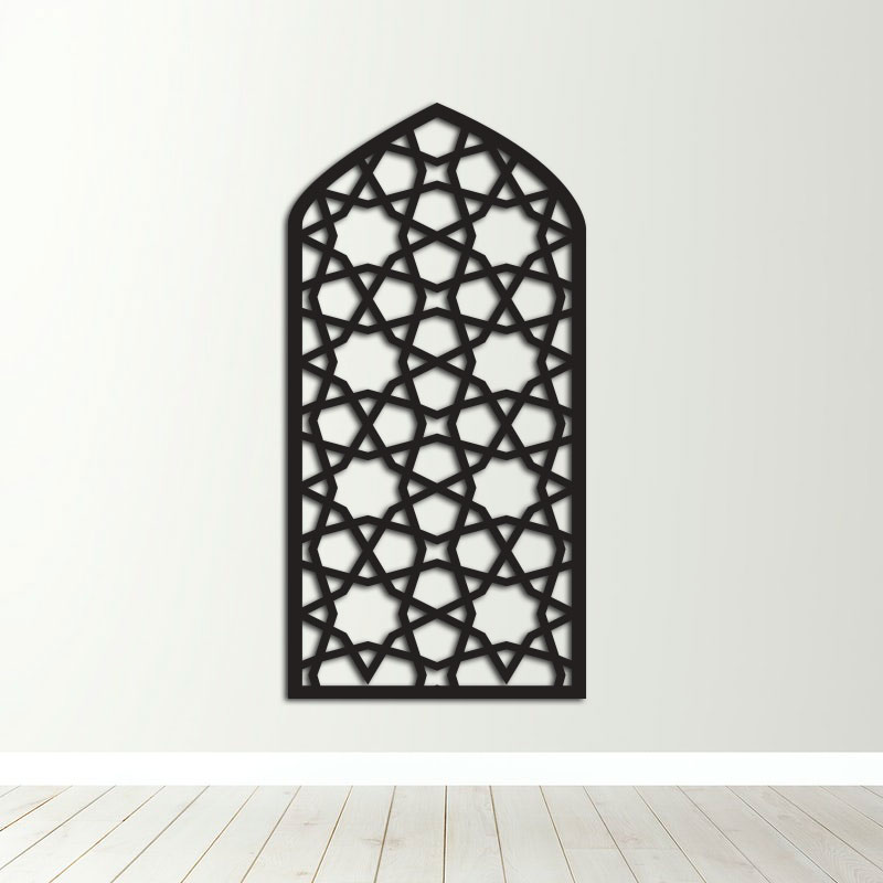 3D Islamic Pattern Cut Out Wall Art Kubah Mihrab Kerawang Islamic ...
