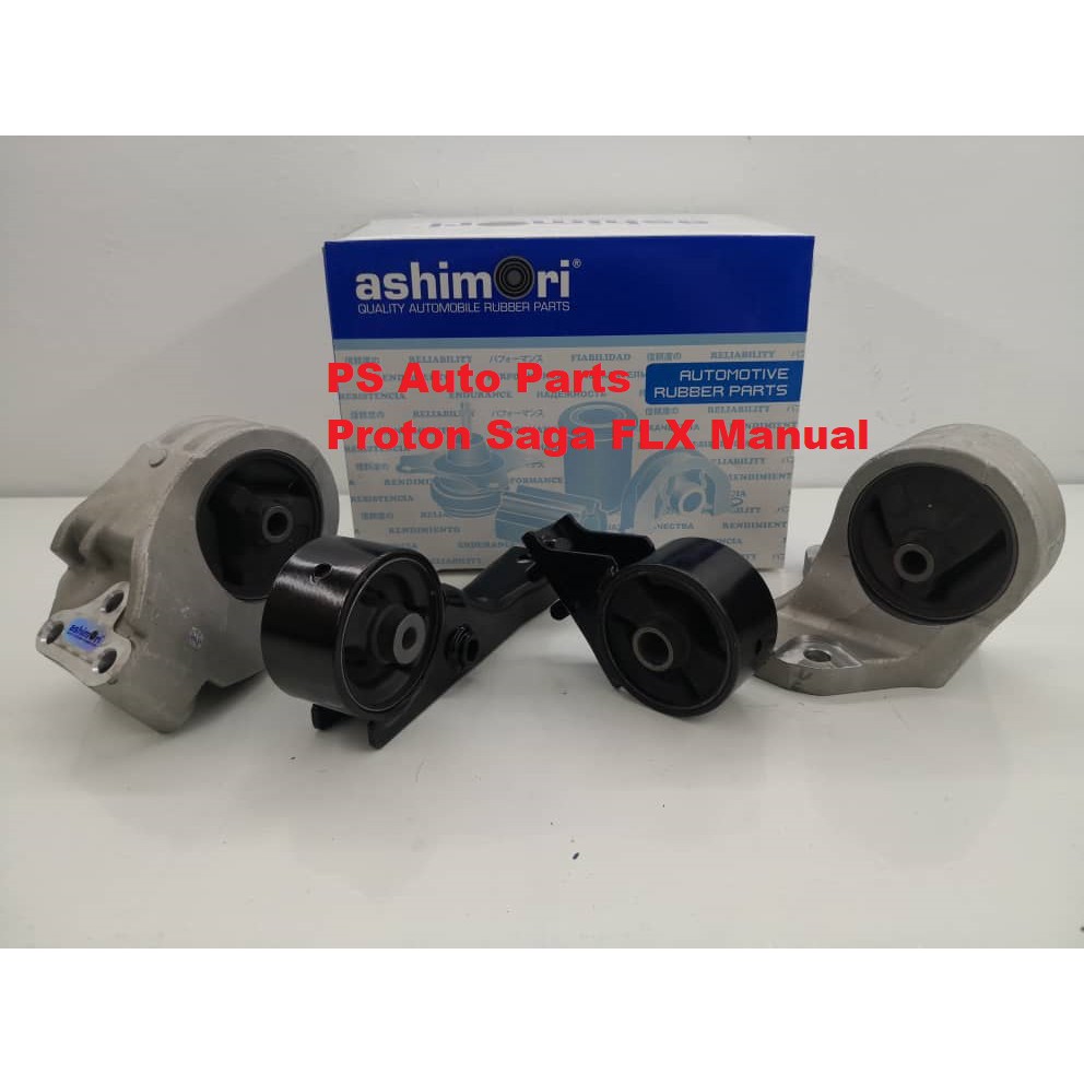 Proton Saga FLX Manual Engine Mounting Set Ashimori Engine Struts ...