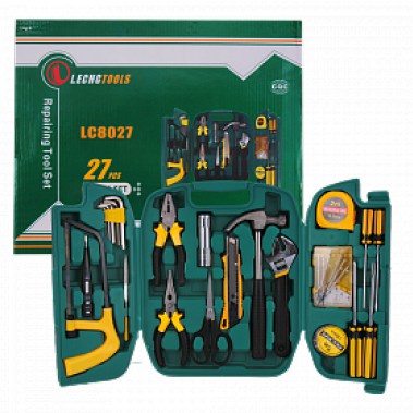 [27PCS] REPAIRING TOOLS SET TOOLBOX HAND KIT COMBINATION DIGITAL ...