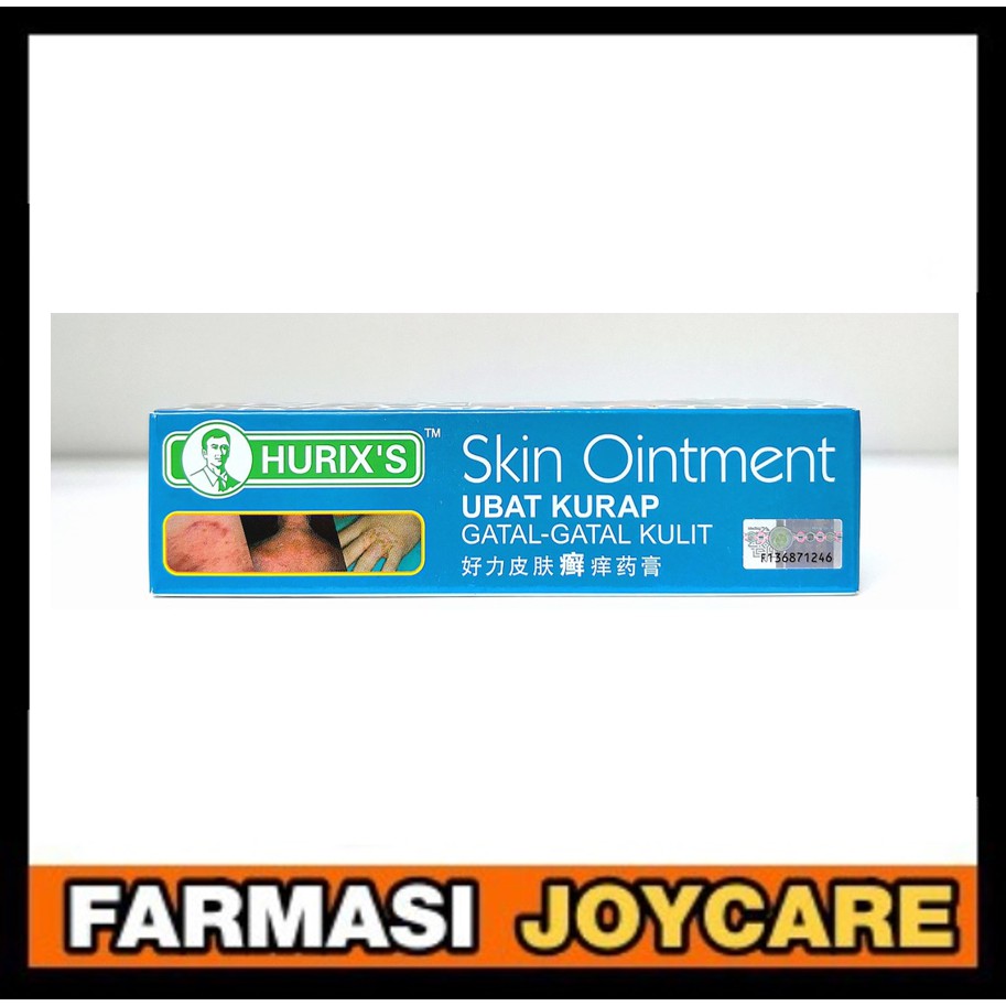 Hurix's Skin Ointment Ubat Kurap Gatal-Gatal Kulit 12g (Exp: APRIL 2027 ...