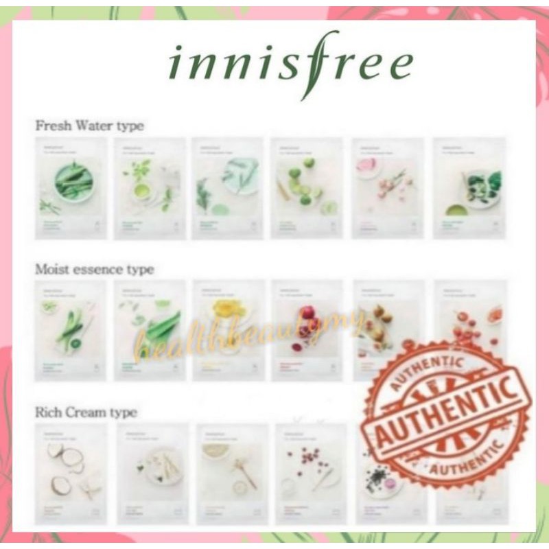 Innisfree My Real Squeeze Mask 20ml | Shopee Malaysia