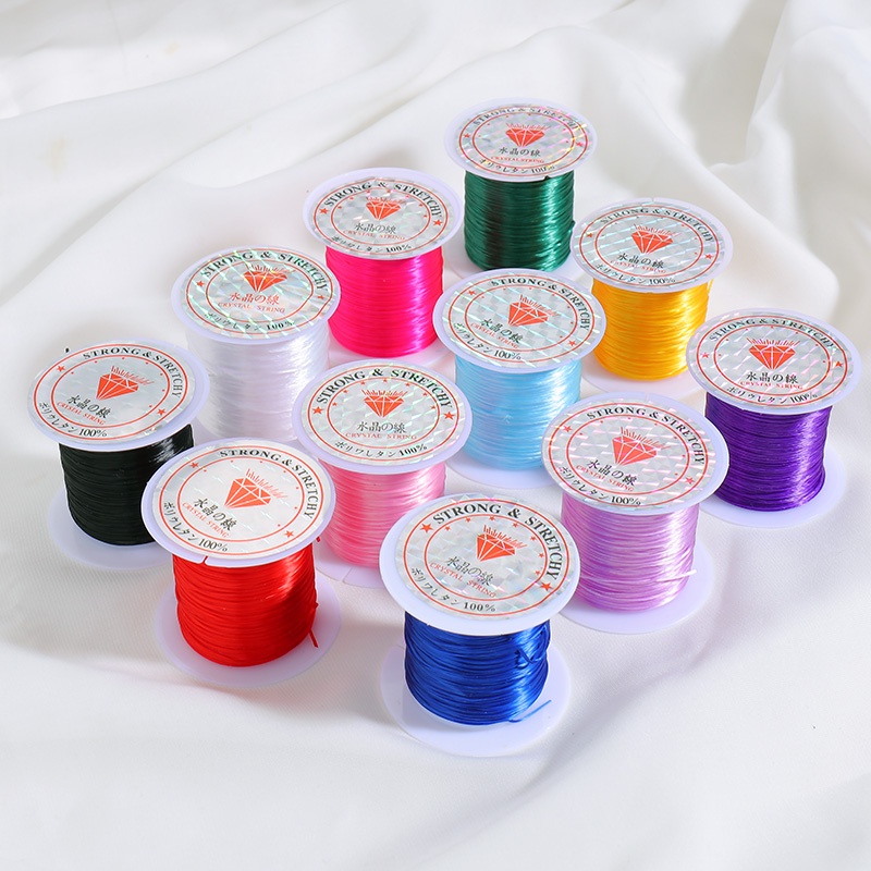 Diy Elastic Fishing Line Crystal Line Handmade Wenwan Buddha Beads ...
