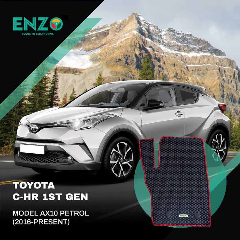 Toyota CHR 1st Gen Model AX10 Petrol - Enzo Customised Car Mat | Shopee Malaysia