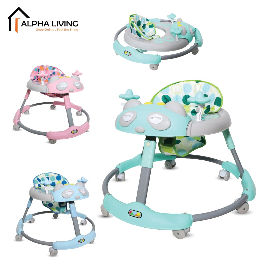 Foldable Baby Walker with Music (BAY0088) | Shopee Malaysia