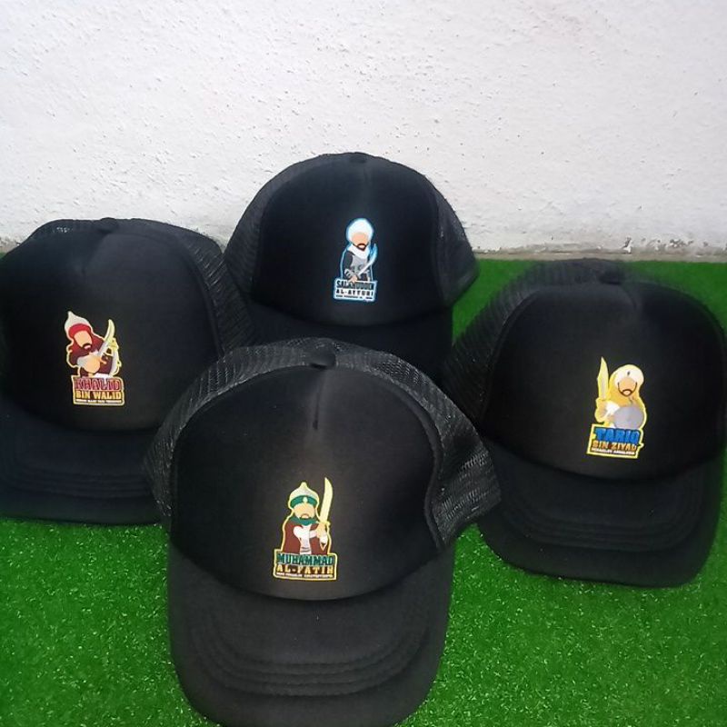 TOPI RIADAH KANAK2(2-7TAHUN SIRI PAHLAWAN ISLAM YG MASYHUR | Shopee ...
