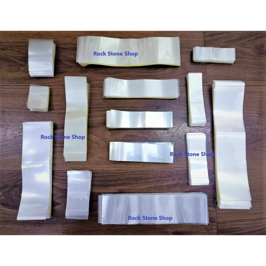 Shrinkable Plastic Sealer [Tear-Off Line] Transparent Heat Shrink Bands ...