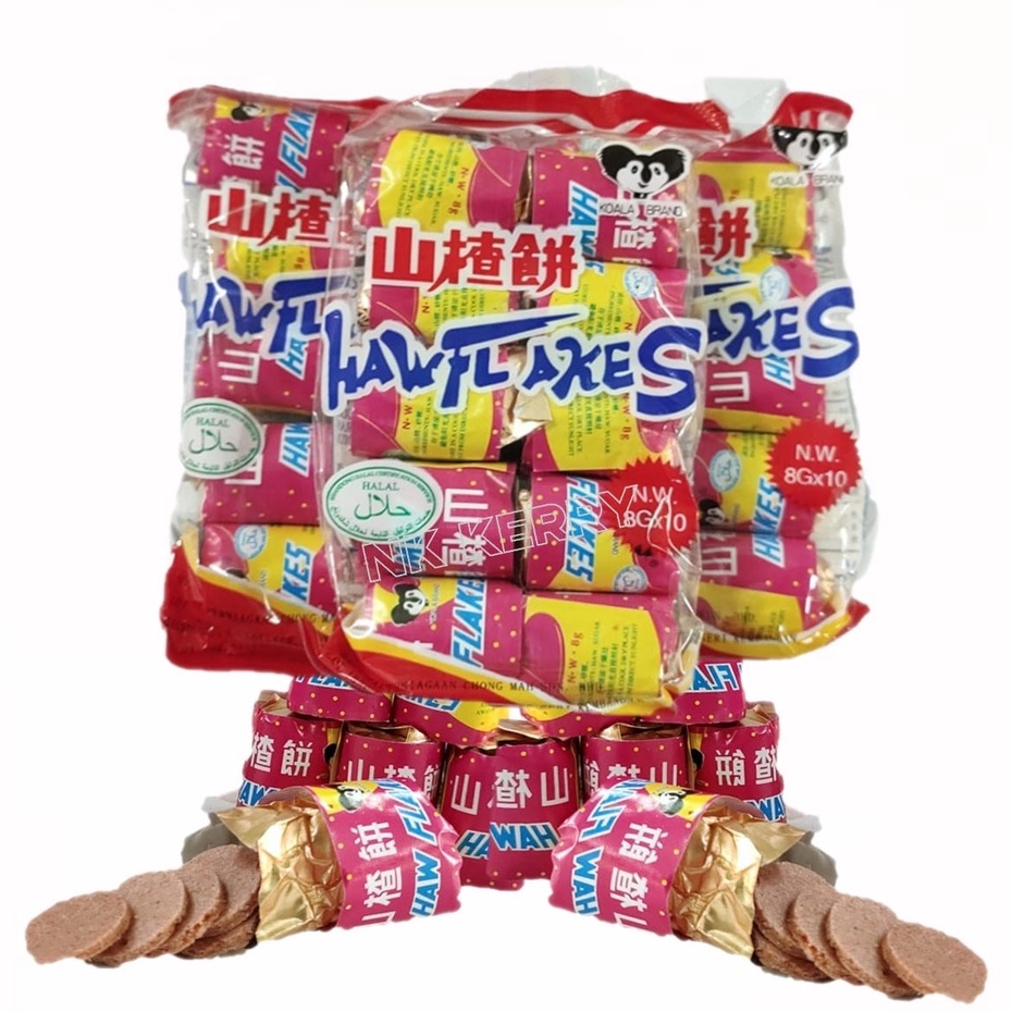 HAW FLAKES/ASAM DUIT 山楂片 童年回忆 10PCSx10G | Shopee Malaysia