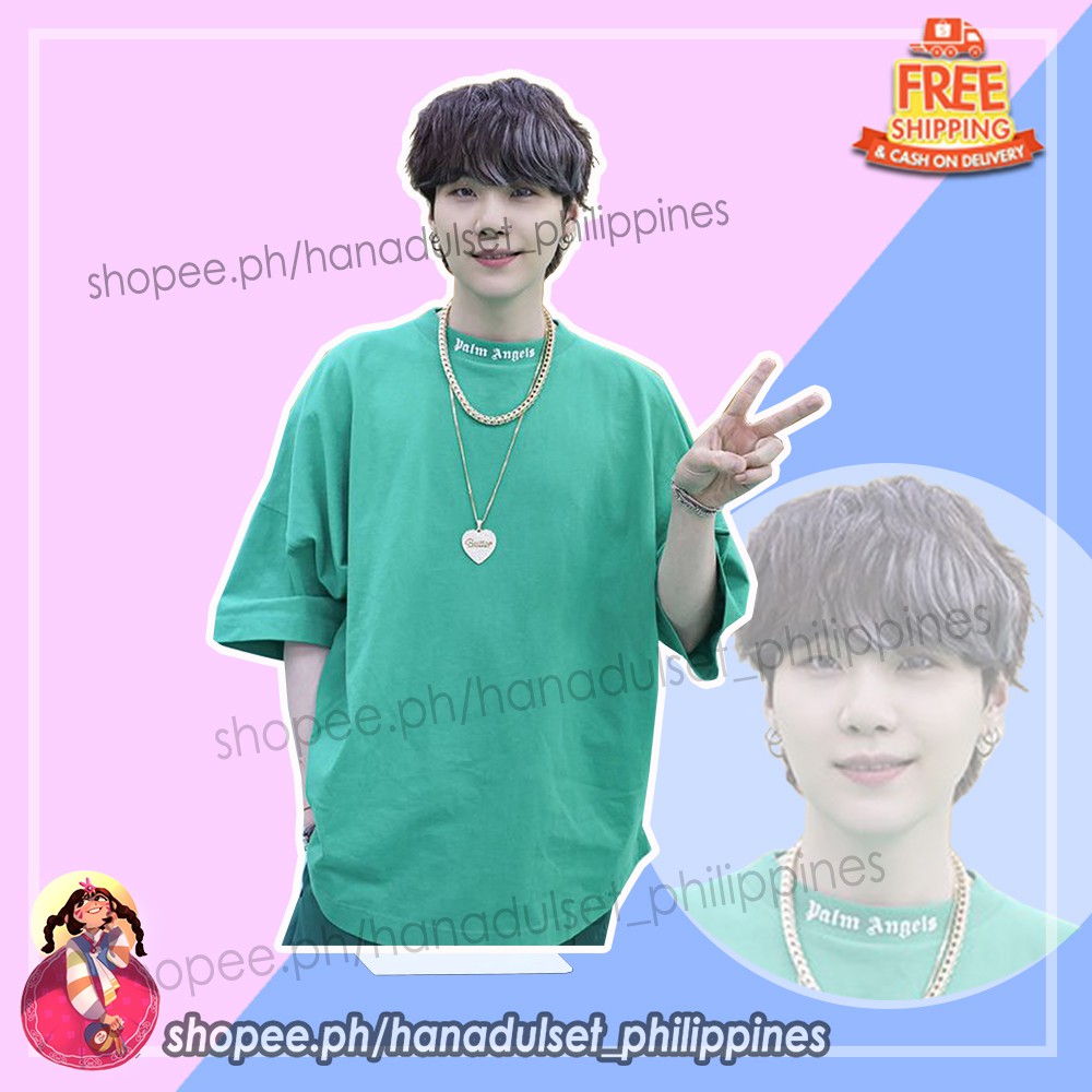 KPOP 5 inches | cake topper BTS Half Body [ Suga ] standee version 2 ...