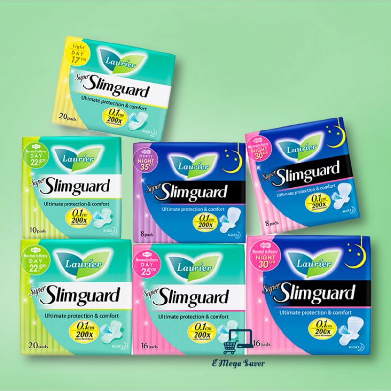 Laurier Super Slim Guard Sanitary Pads | Shopee Malaysia