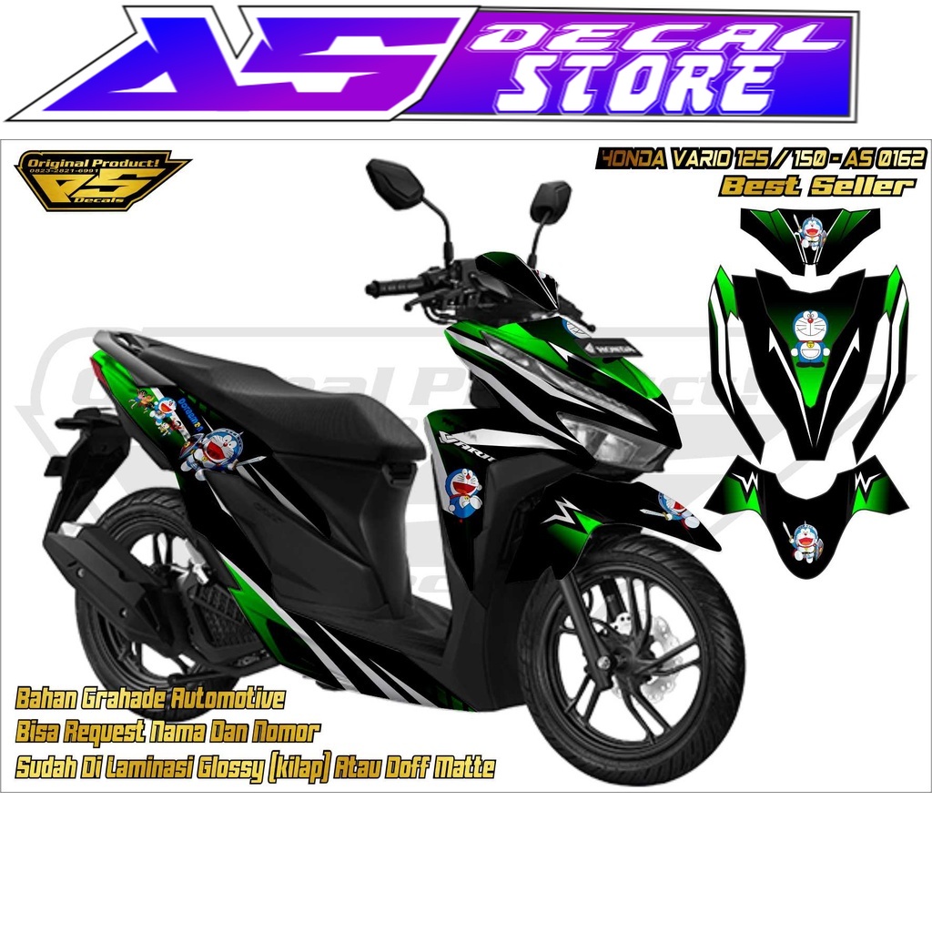 0161 DECAL STICKER FULL BODY CUSTOM MOTORCYCLE VARIO 150 NEW | Shopee ...