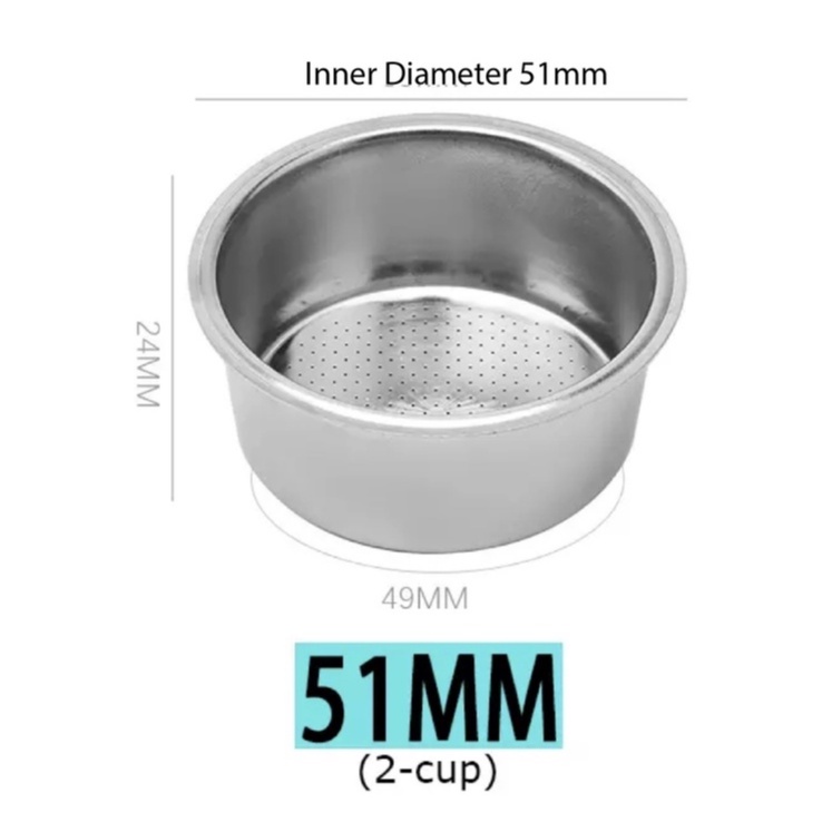 (Ready Stock)Espresso Coffee Portafilter Blank Basket Blind Filter ...