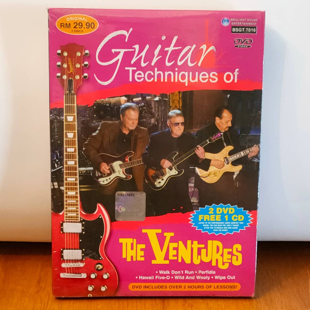 Free CD THE VENTURES!!!! Guitar Techniques of THE VENTURES (2 DVDs free ...