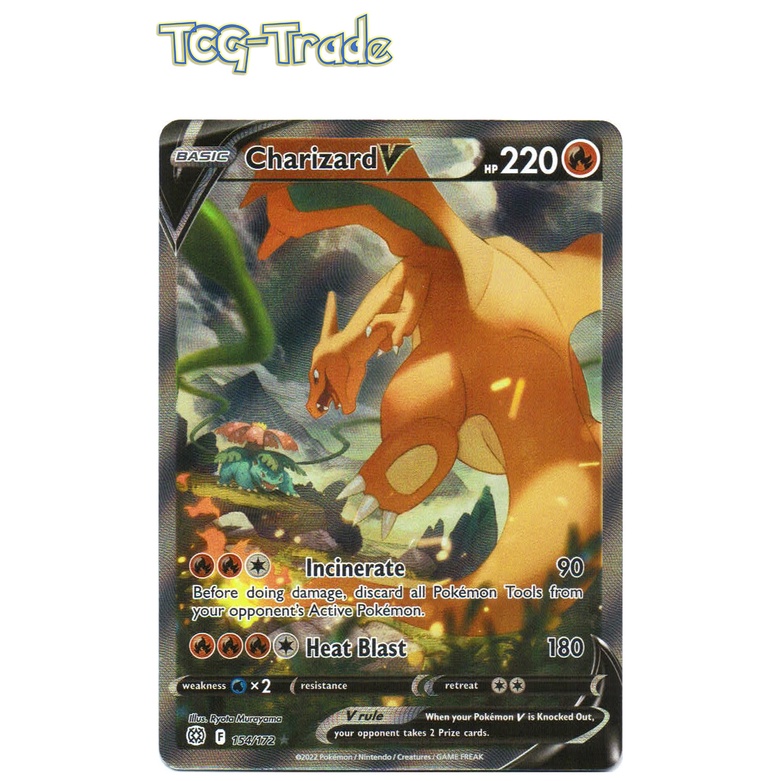 [Pokemon TCG Singles] SS9 Brilliant Stars - 154/172 Charizard V ...