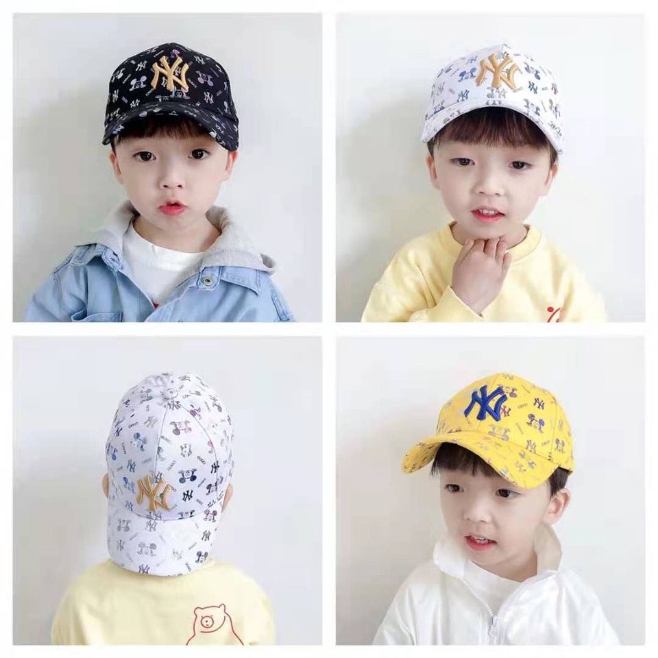Ny Yankees Logo Design Baseball Cap For Kids | Shopee Malaysia
