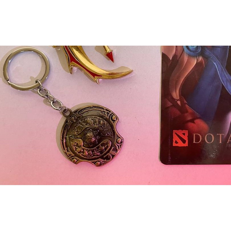 [ 𝑹𝒆𝒂𝒅𝒚 𝑺𝒕𝒐𝒄𝒌 ] Dota 2 Item Keychain Best Quality Gift | Shopee Malaysia