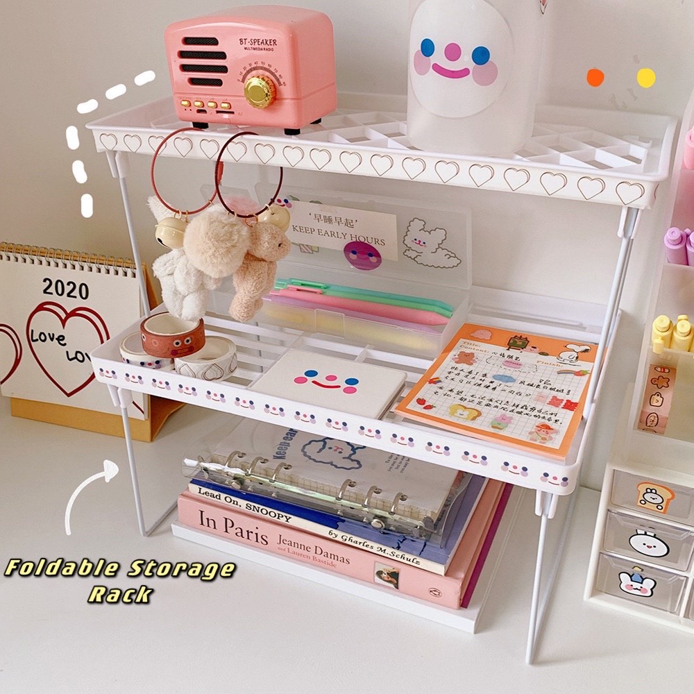 Storage Rack/Desk Organizer/ Stationery organizer/Mini Rack/Desktop ...