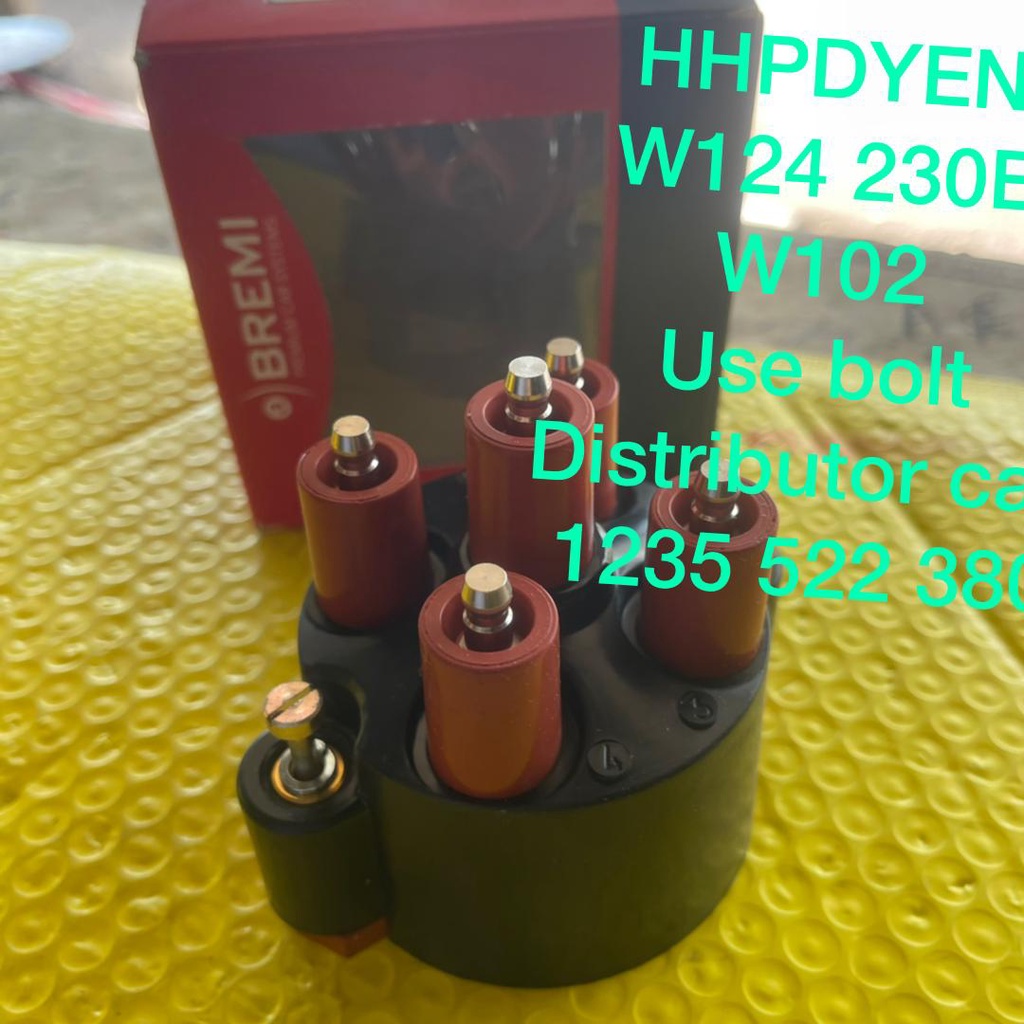 MERCEDES-BENZ W124, 230E, W102 DISTRIBUTOR CAP (1PCS) [1235 522 380 ...