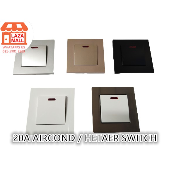 ( SPECIAL> AIRCOND / WATER HEATER ) ALL IN 1 20A / 45A AC SWITCH SOCKET ...