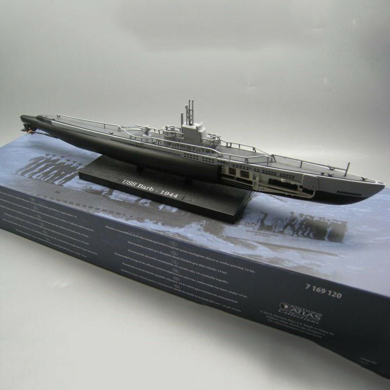 USS Bard 1944 Submarine Brand Atlas Diecast display model 1/350 ...