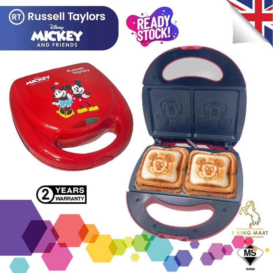 Russell Taylors x Disney Mickey And Friends Sandwich Maker D7 Mickey ...