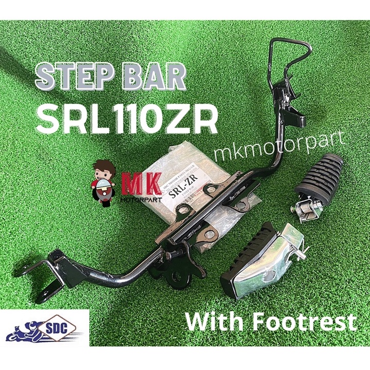 Front Step Bar Yamaha SRL110zR Besi Pemijak Footrest Kaki Depan SRL110 ...