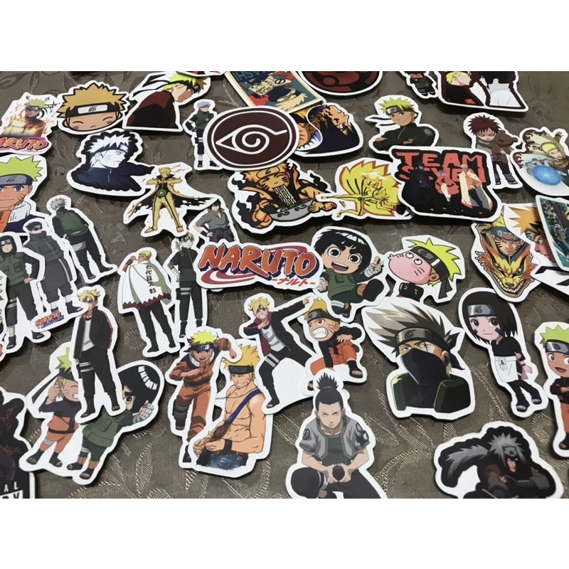 Naruto Anime Classic Stickers Set (50 pieces per set) | Shopee Malaysia