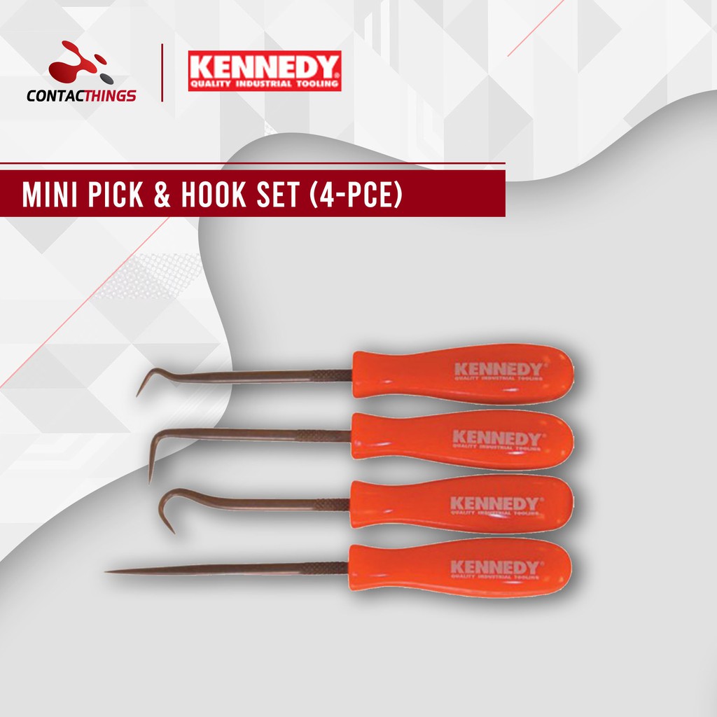 KENNEDY Mini Pick & Hook Set (4-Pce) - KEN5182900K | Shopee Malaysia