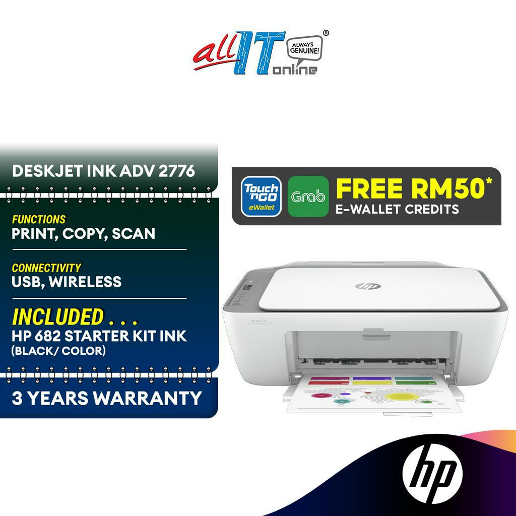 HP DeskJet Ink Advantage (2336 / 2776 / 2777) All-in-One Printer (USB ...