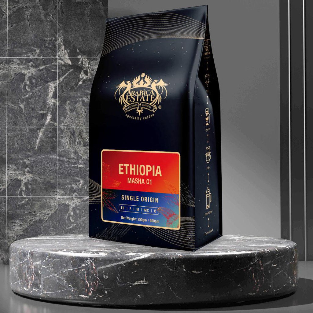 Specialty Grade Coffee Bean - ETHIOPIA HAILE MASHA G1 SINGLE ORIGIN [500g] | Shopee Malaysia