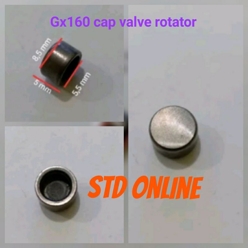 MESIN Cap VALVE ROTATOR Engine ROTATOR GX160 Engine VALVE Head VALVE ...