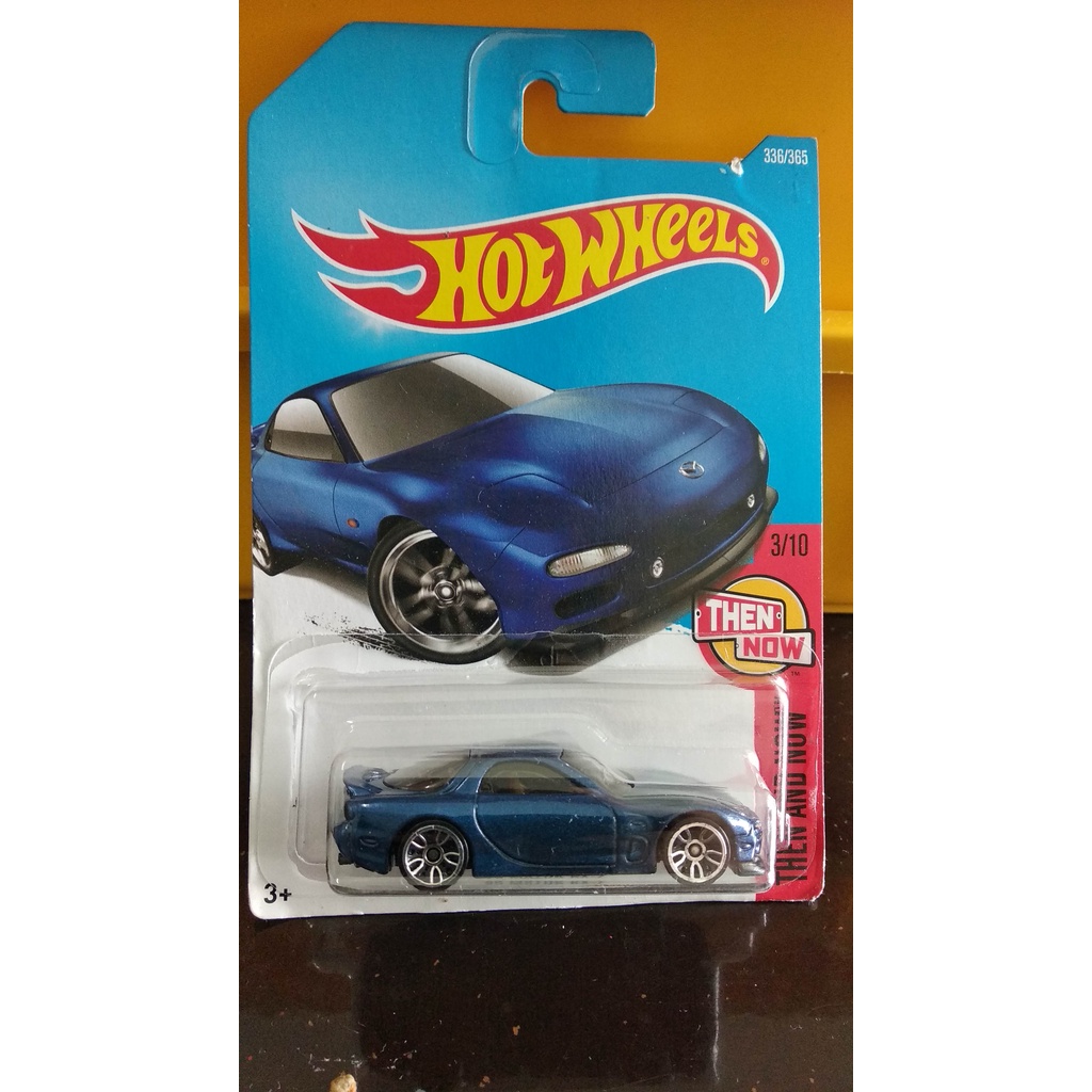 Hot Wheels Mazda RX7 blue ( first release) | Shopee Malaysia