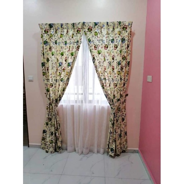 Kain Canvas Cotton / Heavy Cotton Bidang 60” Corak Bunga / Thick ...