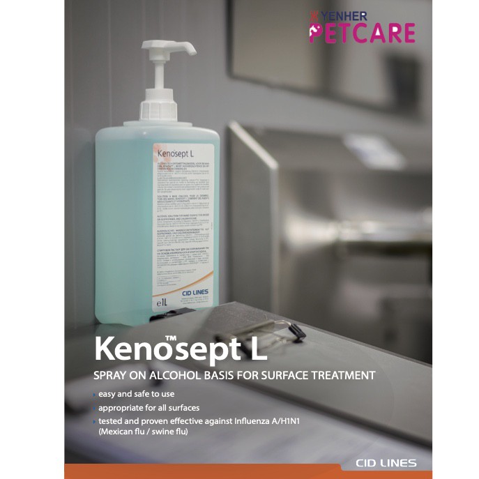 Hand Sanitizer Surgical Grade, Alcohol+Chlorhexidine CID Lines Kenosept ...