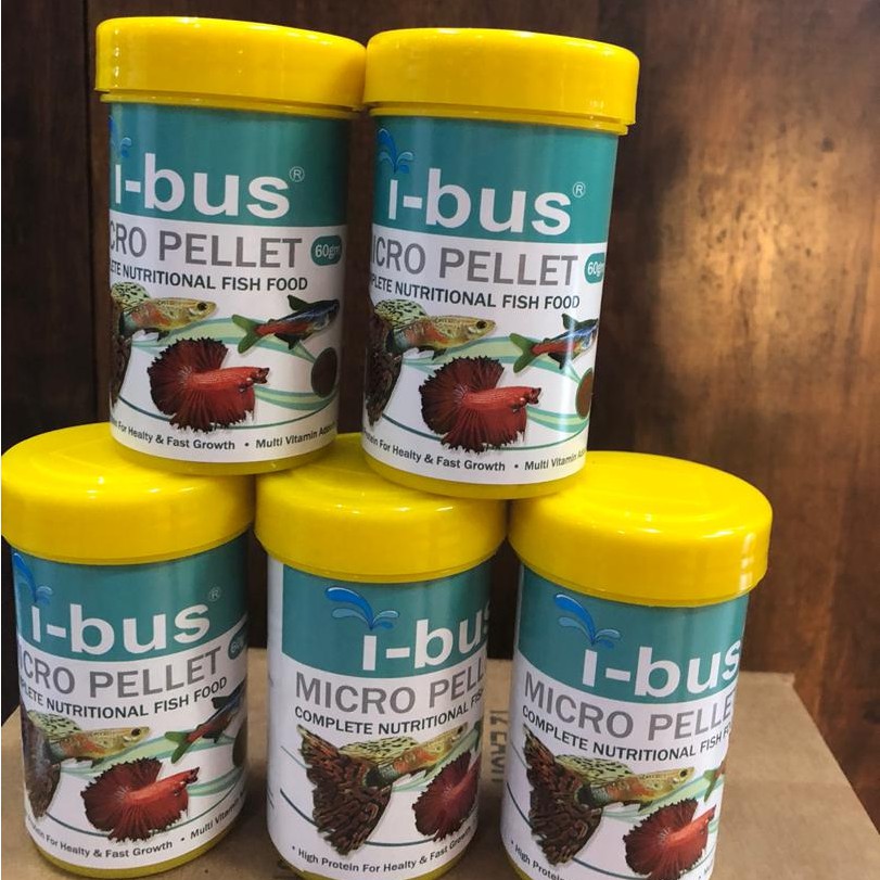 Makanan Ikan Guppy I BUS MICRO PELLET/ Tetra 40g | Shopee Malaysia