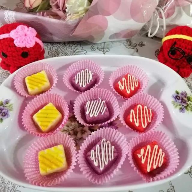 Tart cube nenas mix flavour (cod JB) | Shopee Malaysia