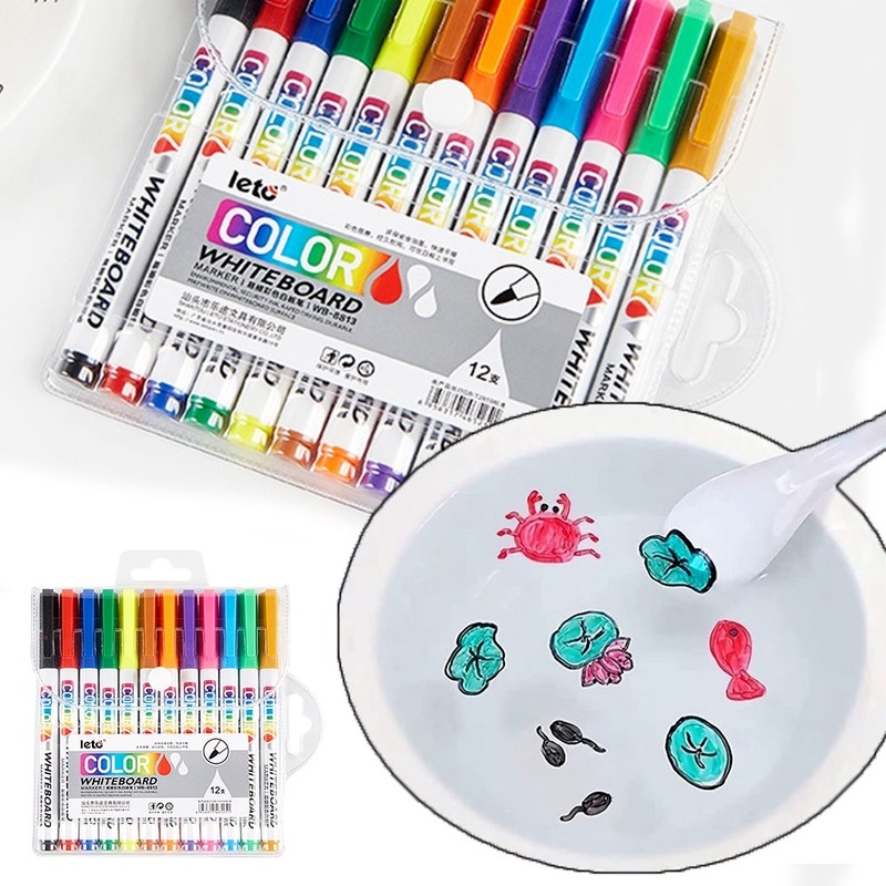 Magical Water Painting Pen Water Floating Doodle Pens Kids Montessori ...