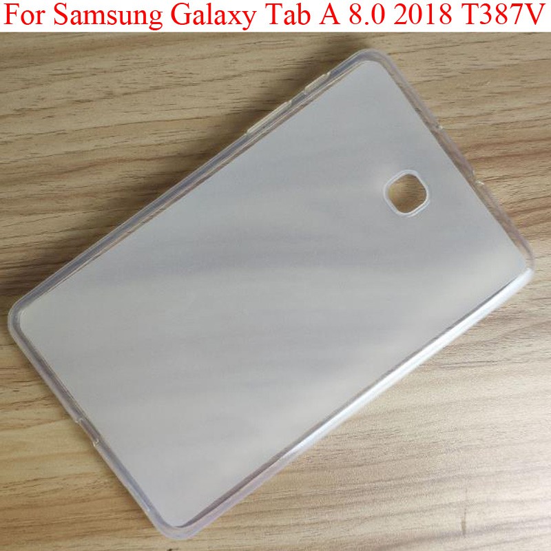 Samsung Galaxy Tab A 8.0 2018 T387V Case Soft TPU Cover Protector SM ...