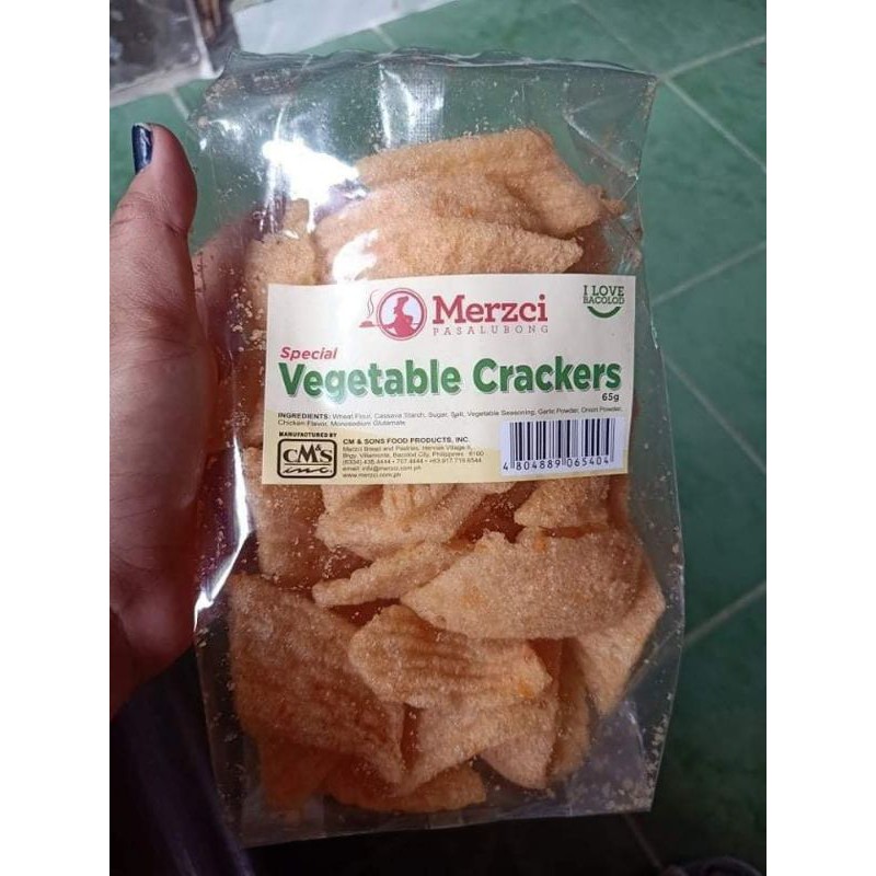 MERZCI VEGETABLE CRACKERS 65g | Shopee Malaysia