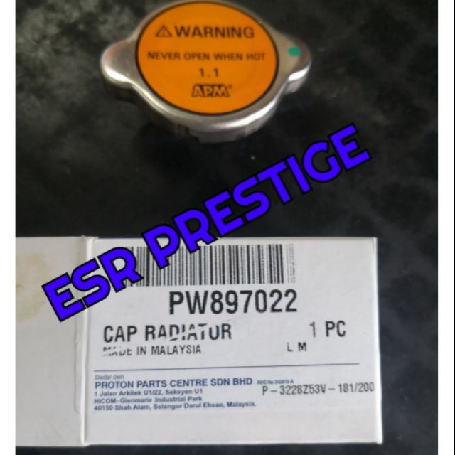 Proton Gen2 Persona radiator cap APM version Original | Shopee Malaysia