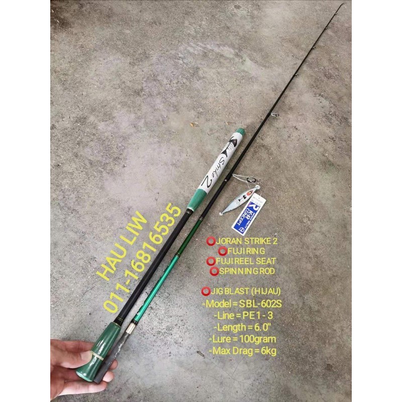 JORAN STRIKE 2 JIG BLAST (POS DGN PACKING PAIP PVC) | Shopee Malaysia