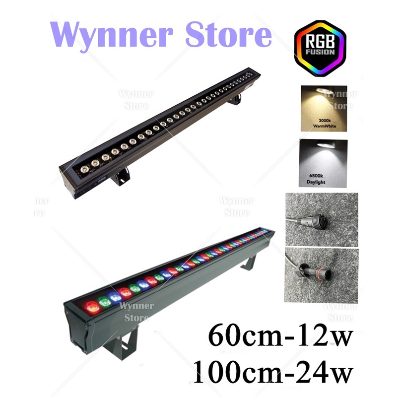 Outdoor Wall Spotlight Wall Washer Lampu Panjang Weather Proof ...