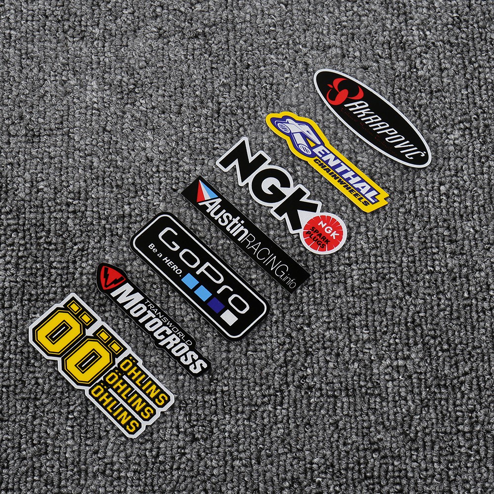 Musion Original Racing Sponsor Sticker Motorcycle Helmet Decal ...