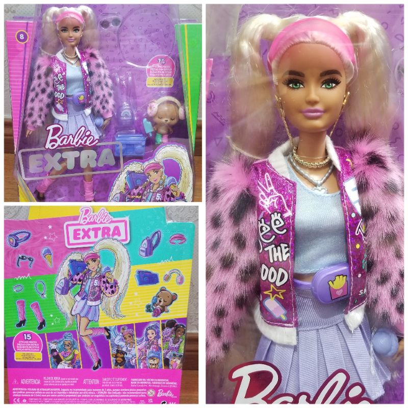 Barbie EXTRA 8 Doll - USA (100% New Authentic) | Shopee Malaysia