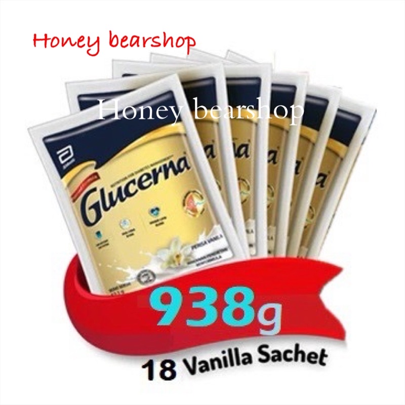 Glucerna Diabetes-Specific Formula Vanilla Sachet ( 18pc x 52.1g ...