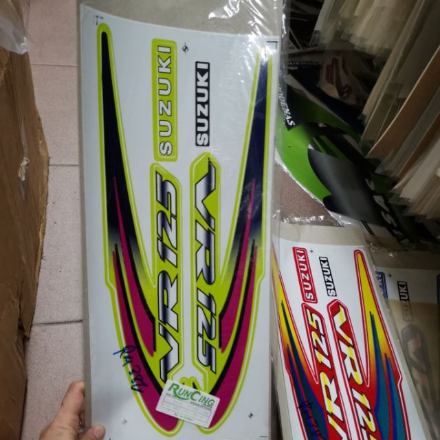 🔥 Restoration 🔥 SUZUKI VR125 STICKER RUNCING | Shopee Malaysia