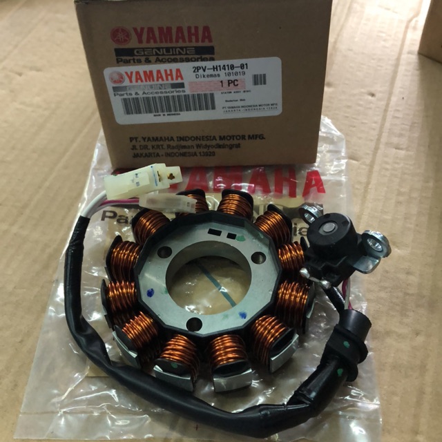 Yamaha Y15ZR fuse coil/stator assy 100% original HLY | Shopee Malaysia