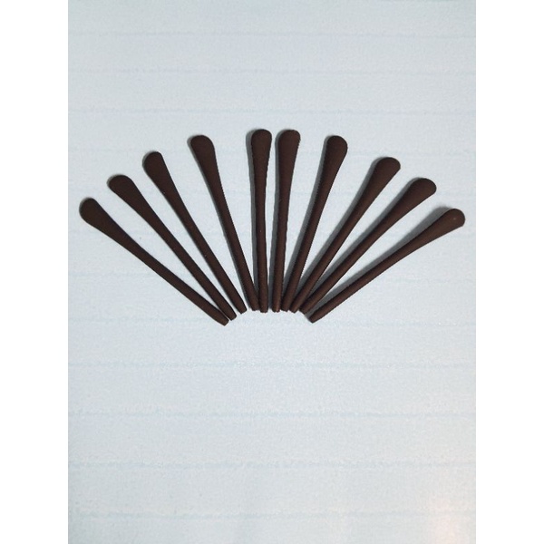 Eyeglasses Frame Temple Tips Silicone Rubber Matt Black 824001 | Shopee ...
